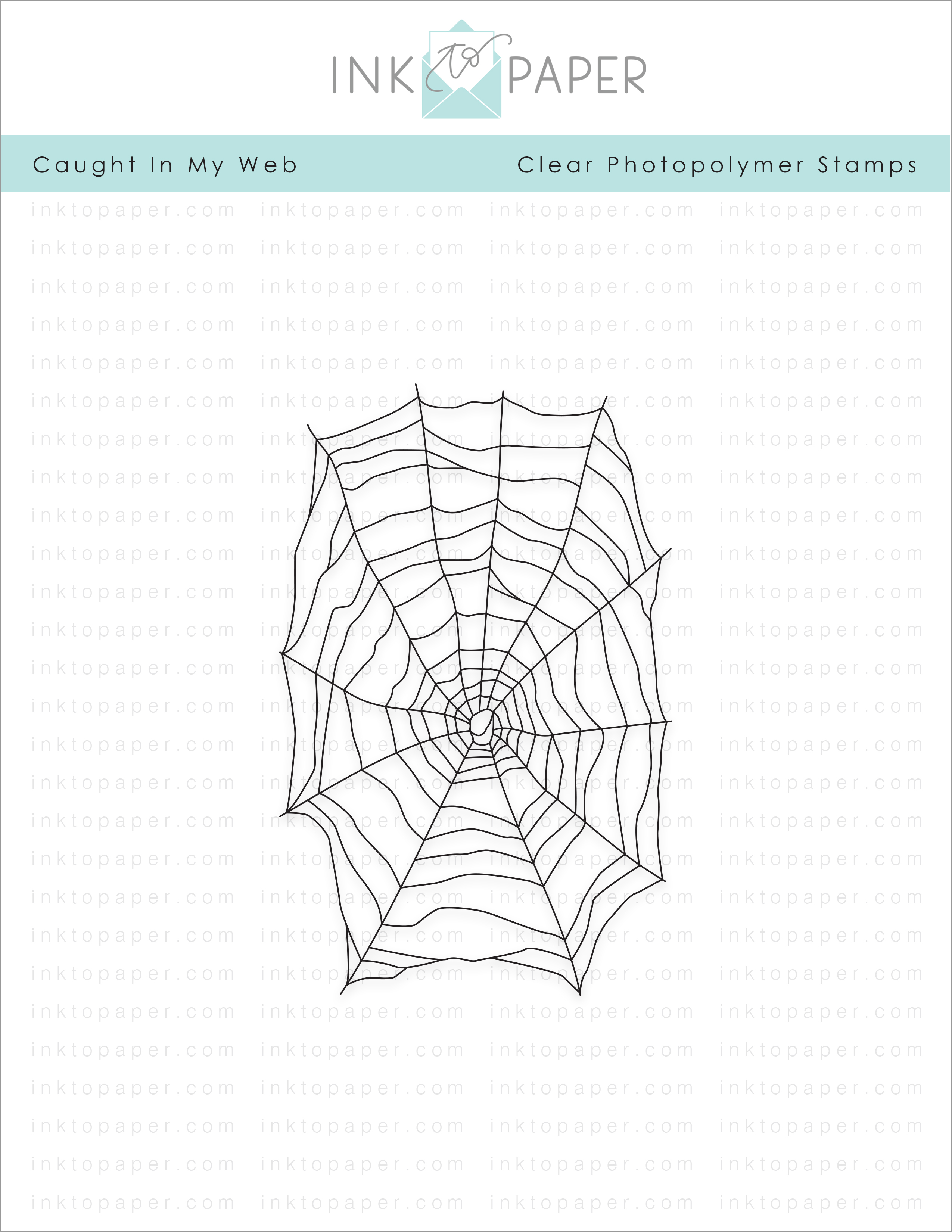 Caught In My Web Stamp Set: Papertrey Ink