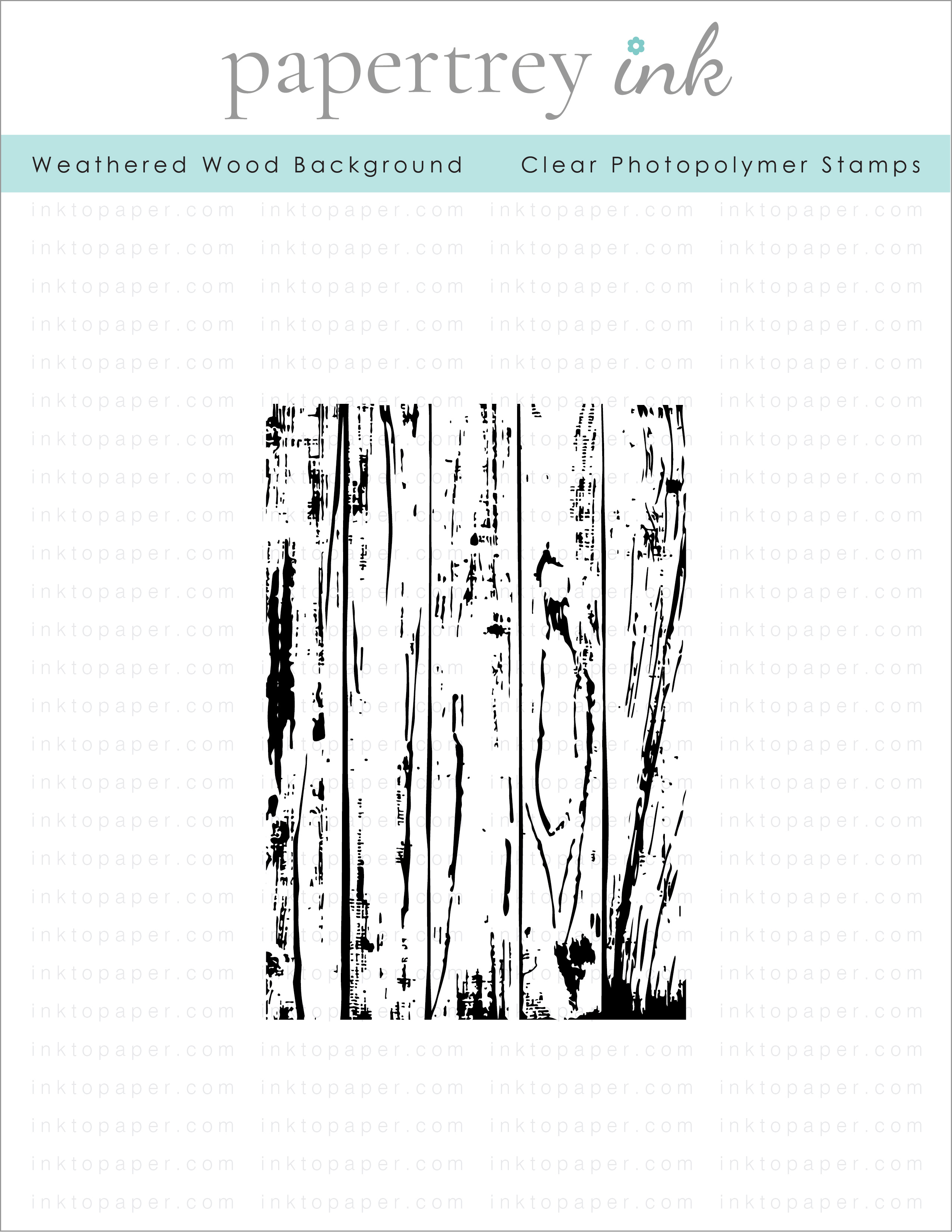 Weathered Wood Background Stamp Set: Papertrey Ink