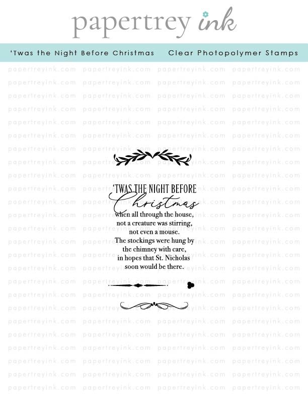 Papertrey Ink - Twas the Night Before Christmas Mini Stamp Set