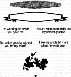 It's a Banner Day Mini Stamp Set: Papertrey Ink