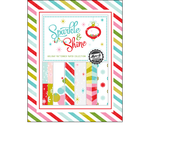 Sparkle & Shine Patterned Paper 8 1/2"X11" (36 sheets): Papertrey Ink