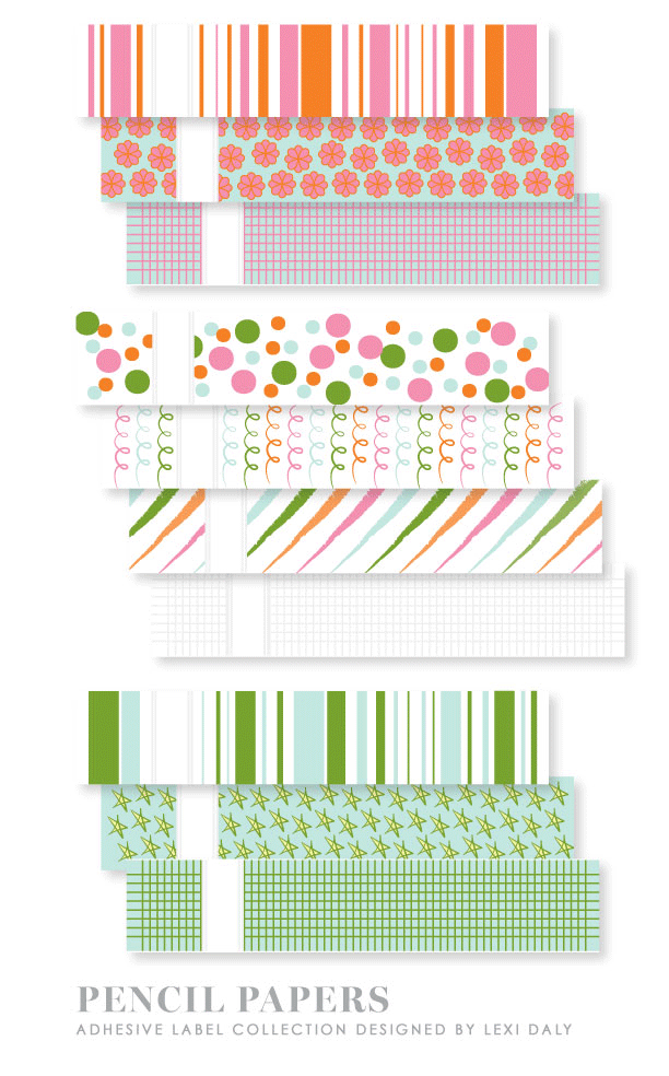 Pencil Papers Adhesive Label Pad (40 labels): Papertrey Ink