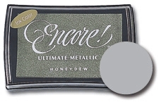 Encore Ultimate Metallic Silver Ink Pad: Papertrey Ink