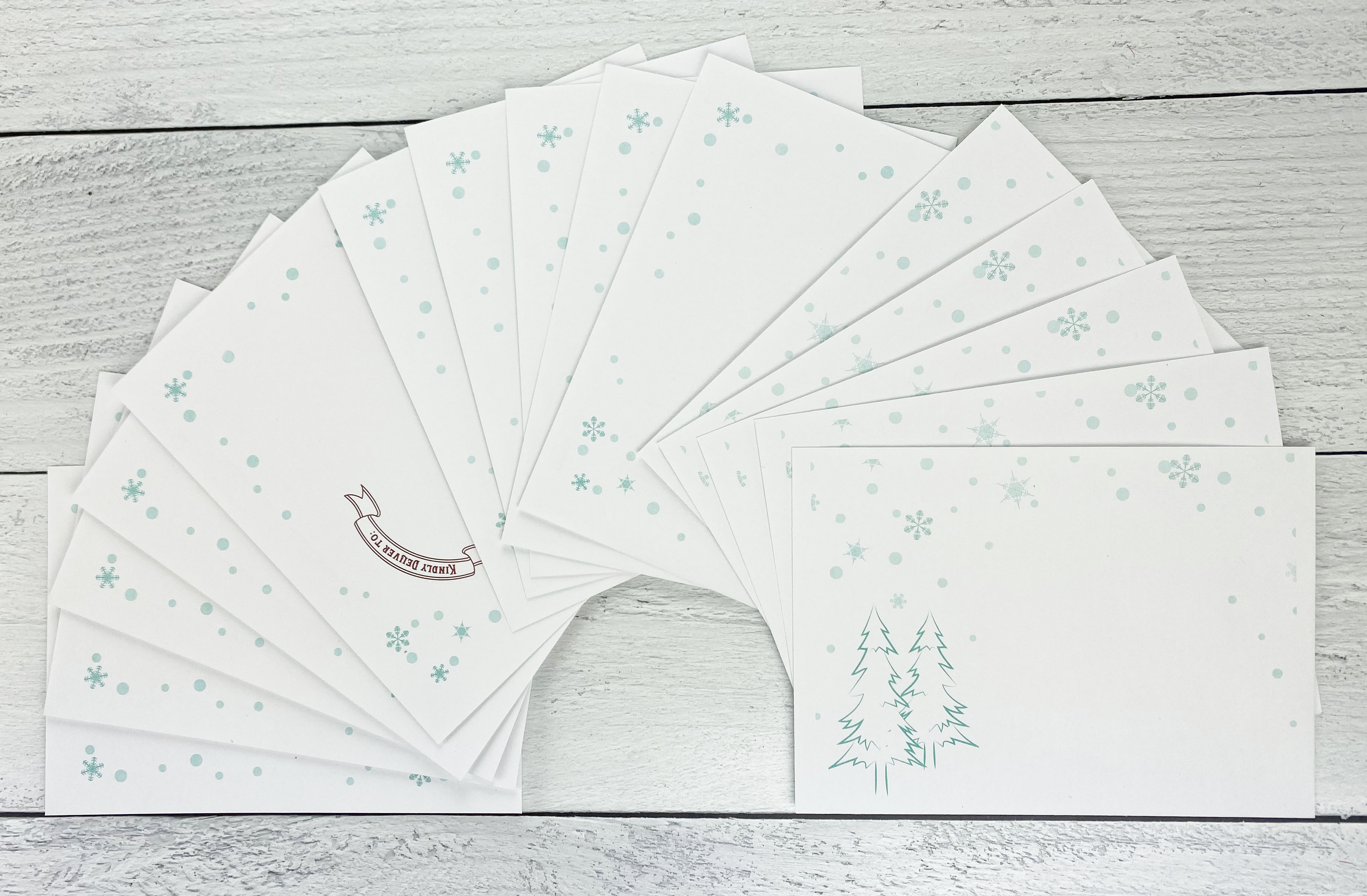 Winter Magic Envelope Collection (15 envelopes): Papertrey Ink