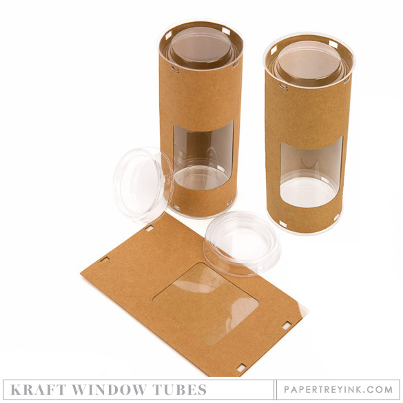 Kraft Window Tubes (4 tubes): Papertrey Ink