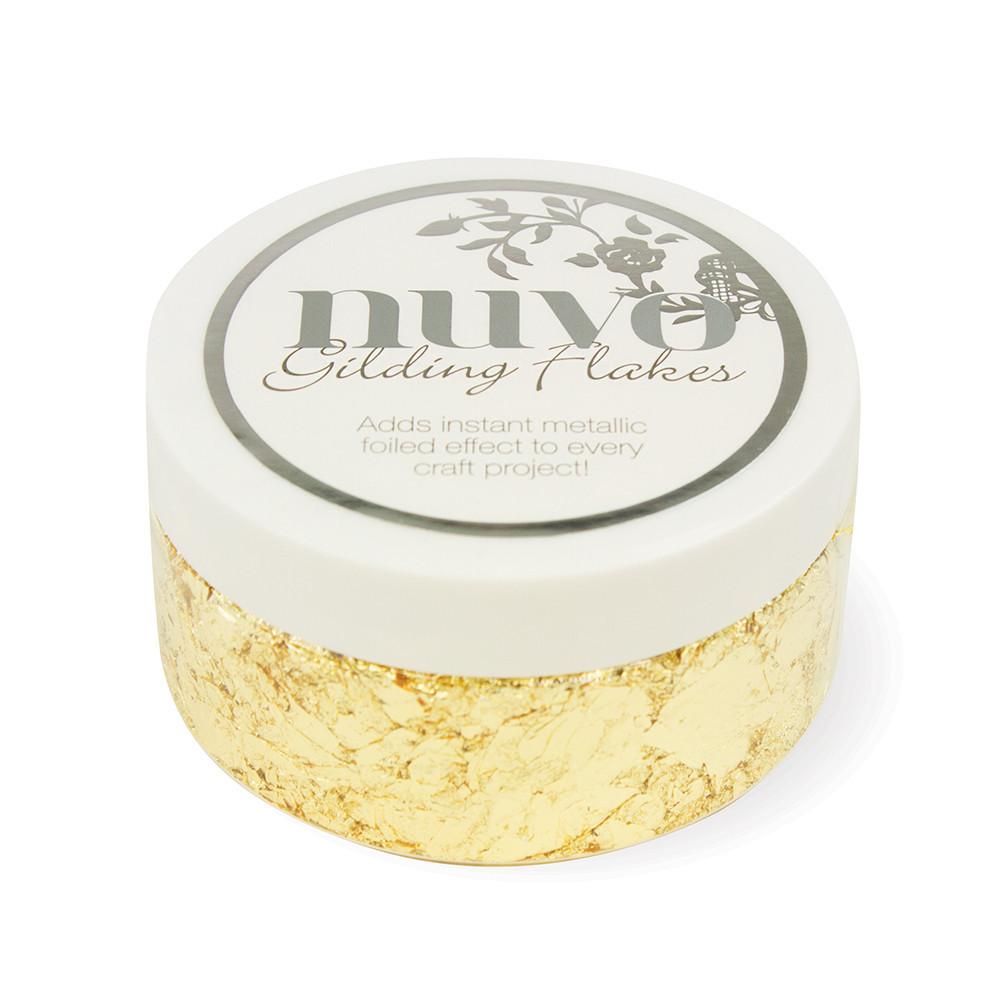 Nuvo Gilding Flakes - Radiant Gold: Papertrey Ink