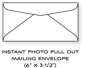Cream Instant Photo Pull Out Mailing Envelopes (30): Papertrey Ink