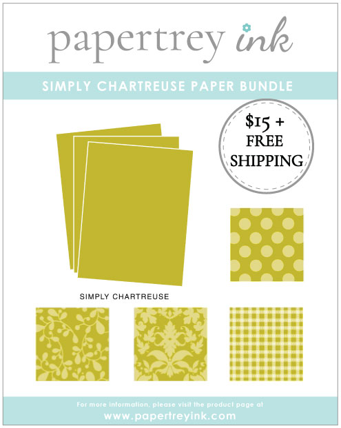 Simply Chartreuse Paper Bundle: Papertrey Ink