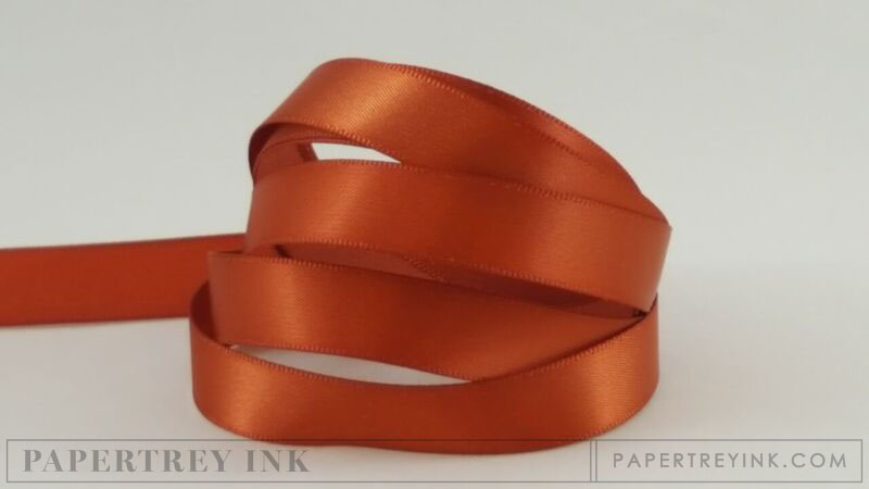 Terracotta Tile 1/2" Satin Solid Ribbon (5 yards): Papertrey Ink