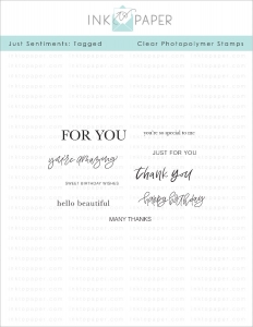 Papertrey Ink - Just Sentiments: Celebration Mini Stamp Set