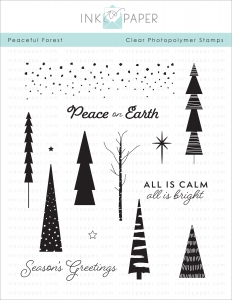 Peaceful Forest Stamp Set: Papertrey Ink