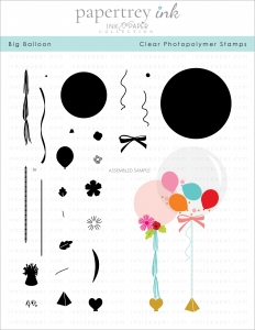 Big Balloon Stencil Collection: Dots (set of 4): Papertrey Ink