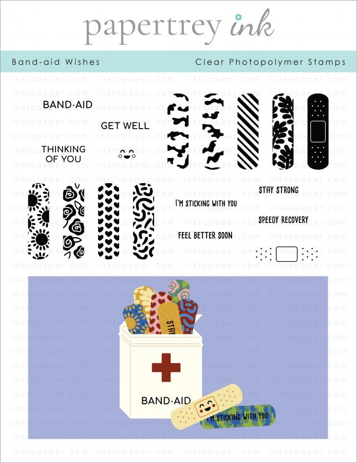 Band-aid Wishes Stamp Set: Papertrey Ink
