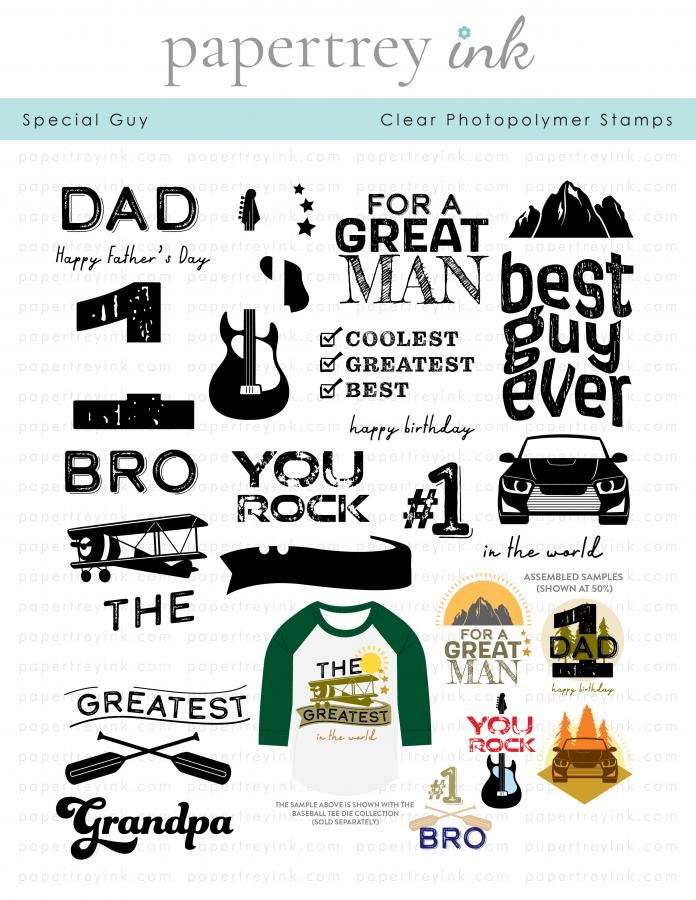 Special Guy Stencil Collection (set of 5): Papertrey Ink