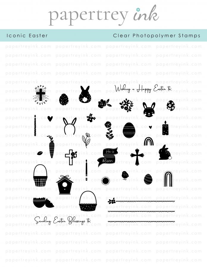 Papertrey Ink - Iconic Easter Stamp Set