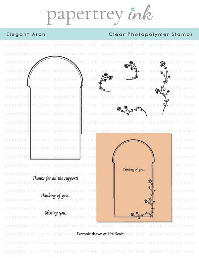 Papertrey Ink - Elegant Arch Stamp Set