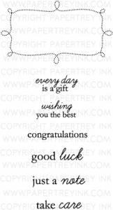 Fillable Frames #12 Mini Stamp Set: Papertrey Ink