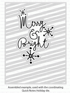 Quick Notes: Holiday Mini Stamp Set: Papertrey Ink