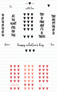 Give Love Stamp Set: Papertrey Ink