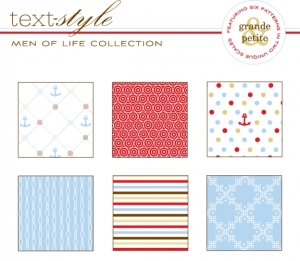 Men of Life Patterned Paper 8"X8" (36 sheets): Papertrey Ink