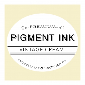Paper Basics - Vintage Cream Cardstock (24 Sheets): Papertrey Ink
