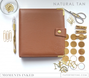 Moments Inked: Binder - Natural Tan: Papertrey Ink