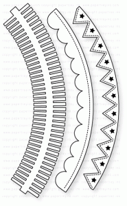 Papertrey Ink - Party Hat Trims Die: Papertrey Ink