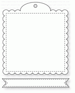 Papertrey Ink - Scalloped Treat Box Die