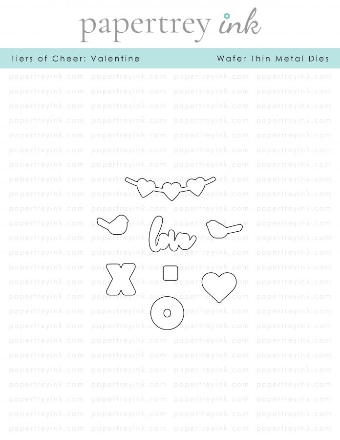 Papertrey Ink - Tiers of Cheer Stamp Set