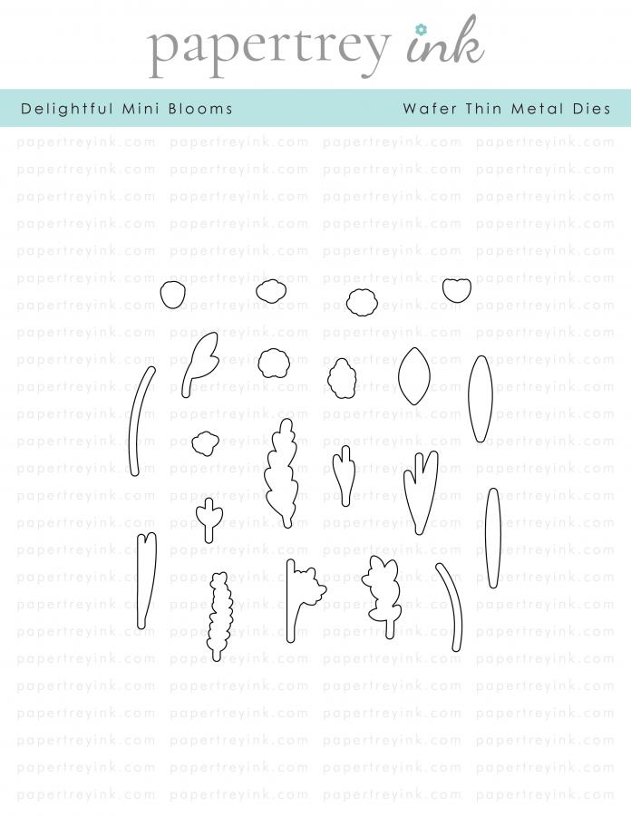 Papertrey Ink -Delightful Mini Blooms Die