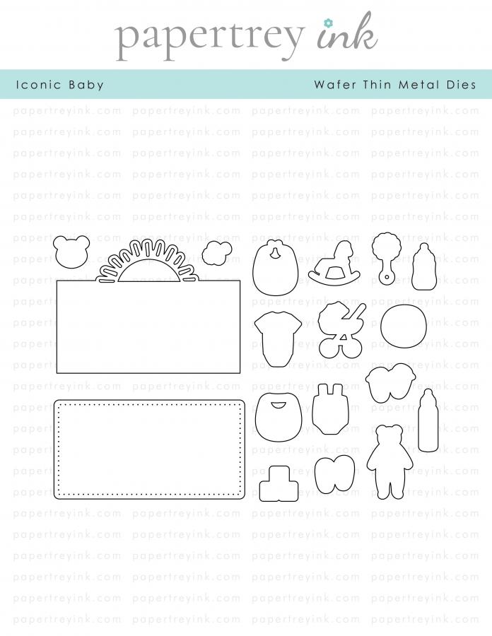 Papertrey Ink - Iconic Baby Stamp Set