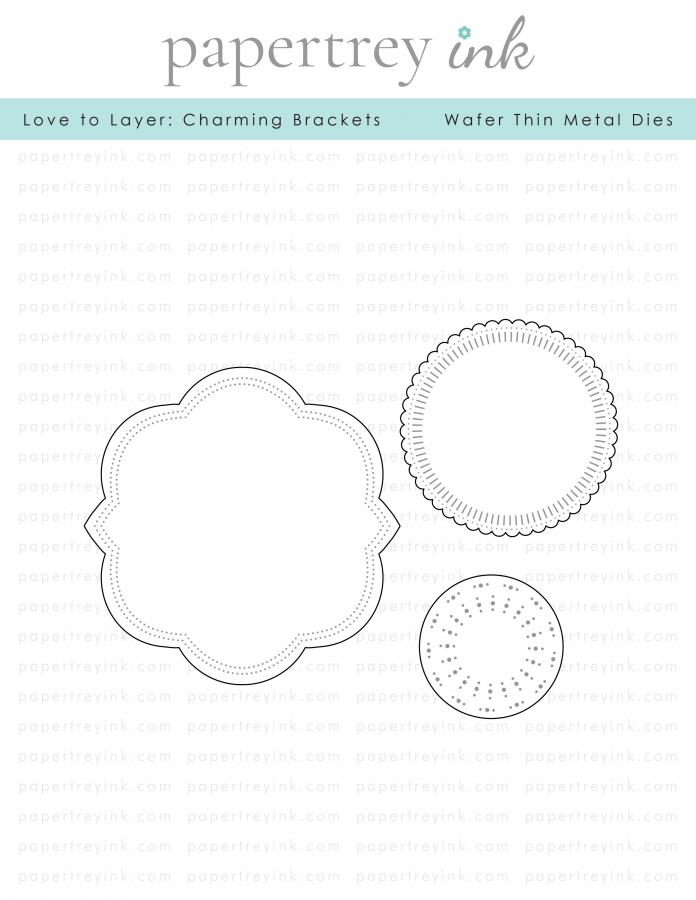 Papertrey Ink - Love to Layer: Soft Ridges Die