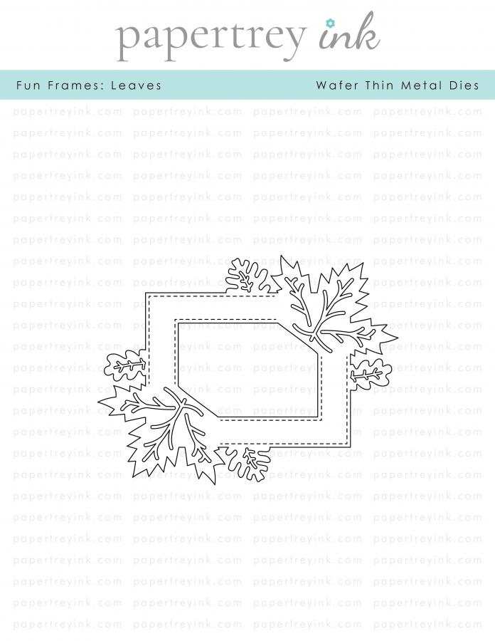 Papertrey Ink - Fun Frames: Leaves Die