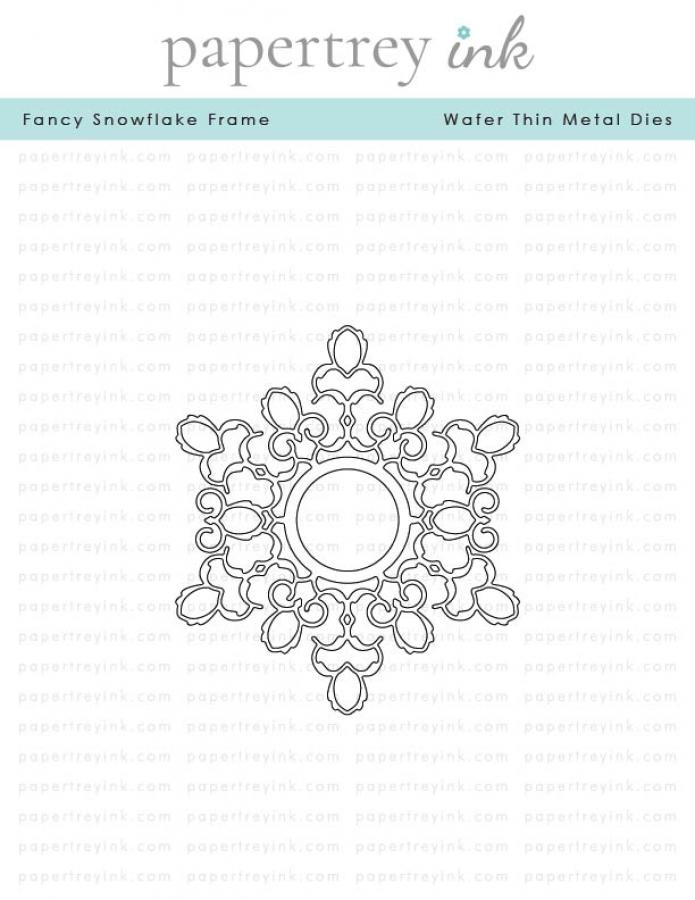 Papertrey Ink - Fancy Snowflake Frame Die