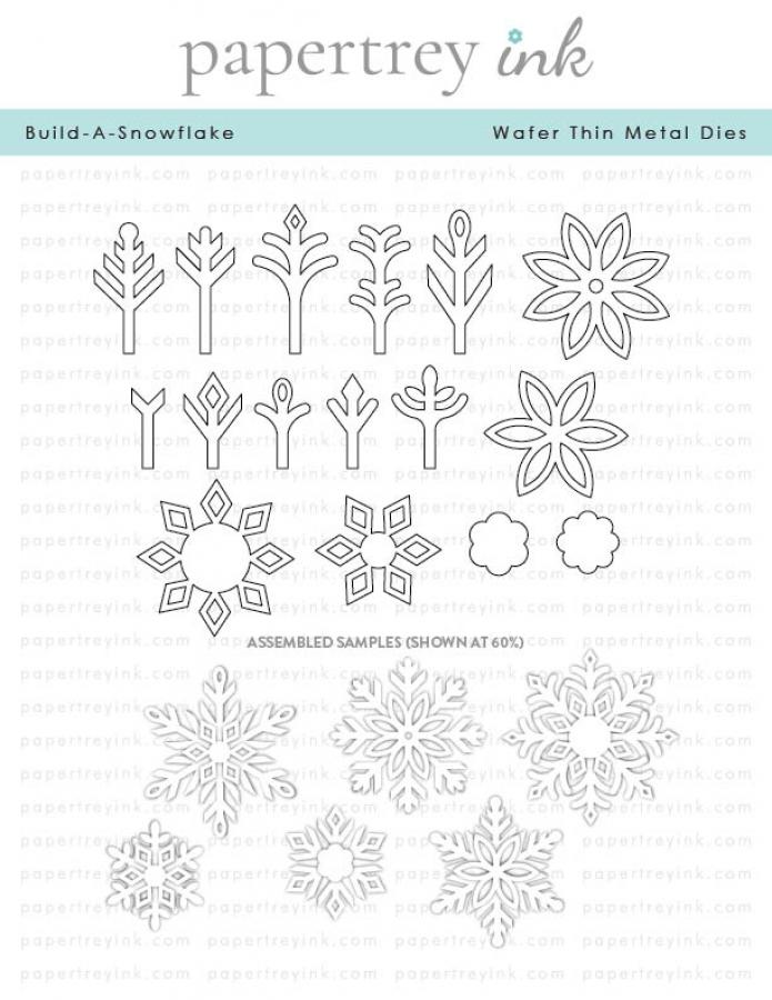 Papertrey Ink - Build-A-Snowflake Die