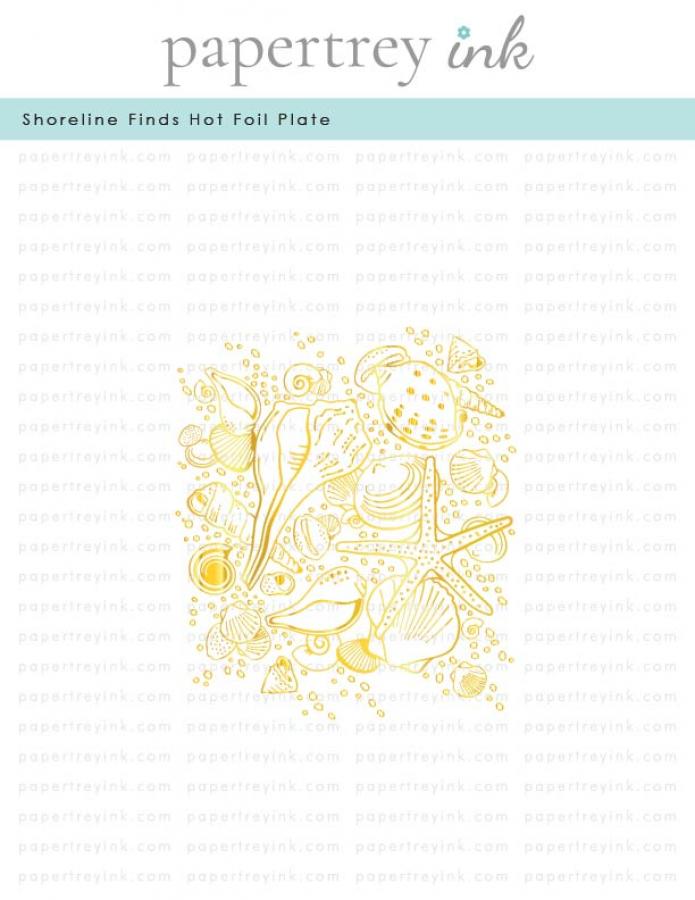 Papertrey Ink - Fanciful Snowflake Background Hot Foil Plate