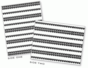 Papertrey Ink - Striped Sweater Impression Plate: Papertrey Ink