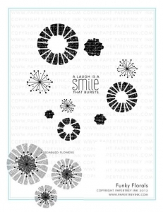 Funky Florals Stamp Set: Papertrey Ink