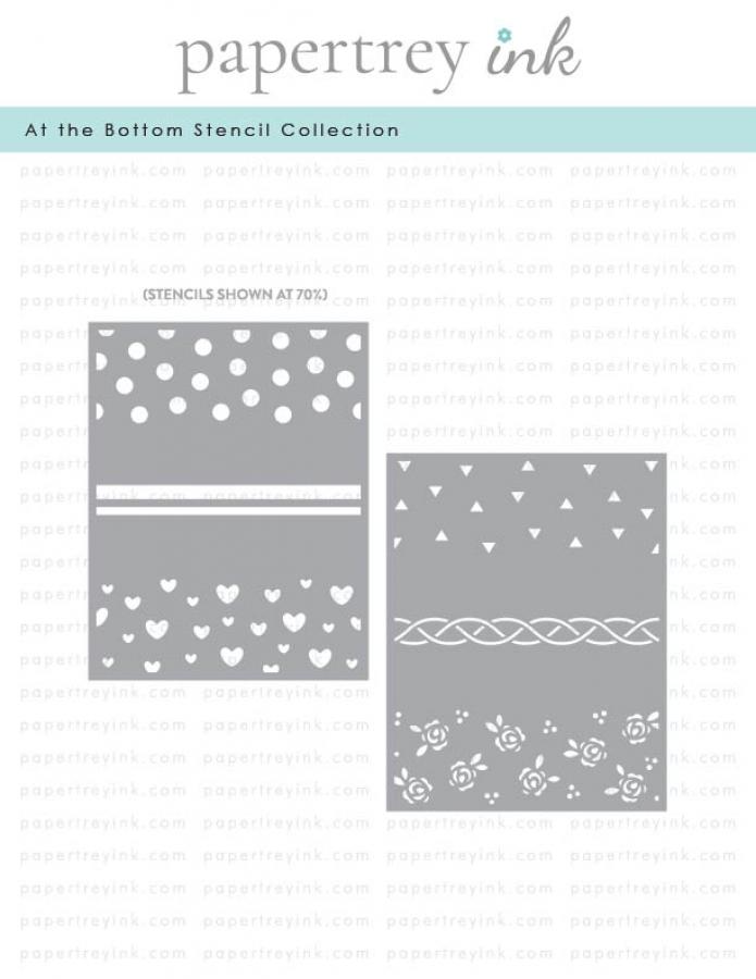 Papertrey Ink - Buffalo Plaid Stencil Collection (set of 4)