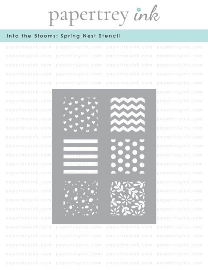 Papertrey Ink -Simple Stitch Crochet Stencil Collection - Small (set of 2)