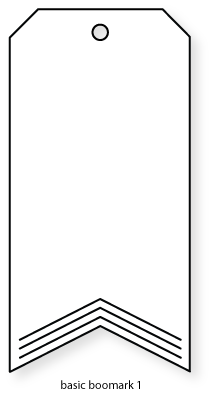 Papertrey Ink - Basic Bookmark 1 Die: Papertrey Ink