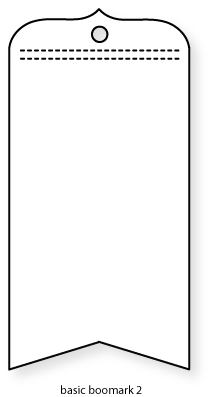 Papertrey Ink - Basic Bookmark 2 Die: Papertrey Ink