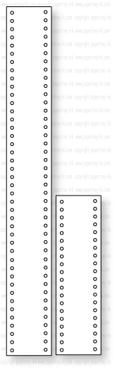 Papertrey Ink - Stitched Tray: Rectangle Trim Die: Papertrey Ink