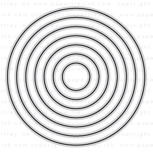 Papertrey Ink - Nesting Basics: Circles Die: Papertrey Ink
