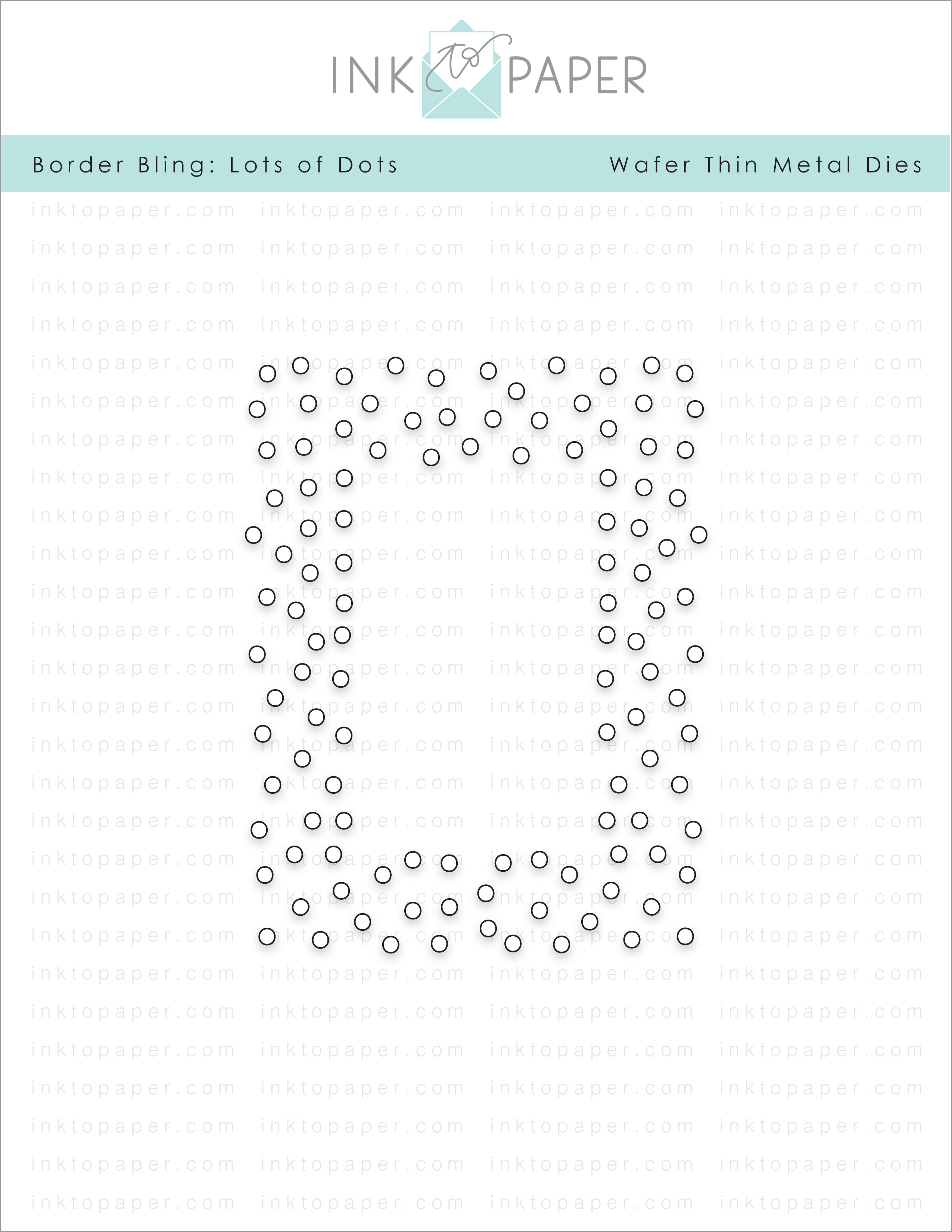 Border Bling: Lots of Dots Die: Papertrey Ink