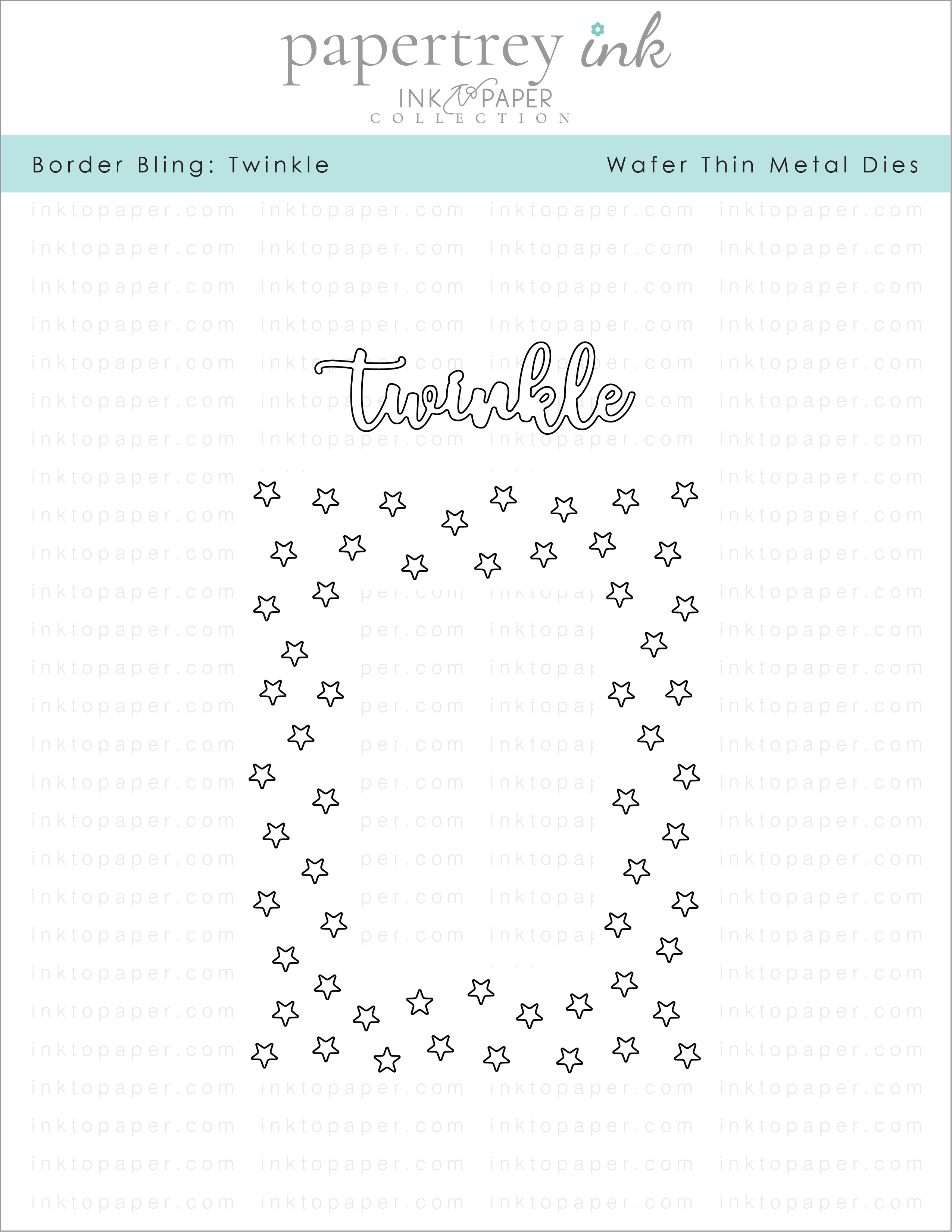 Border Bling: Twinkle Die: Papertrey Ink