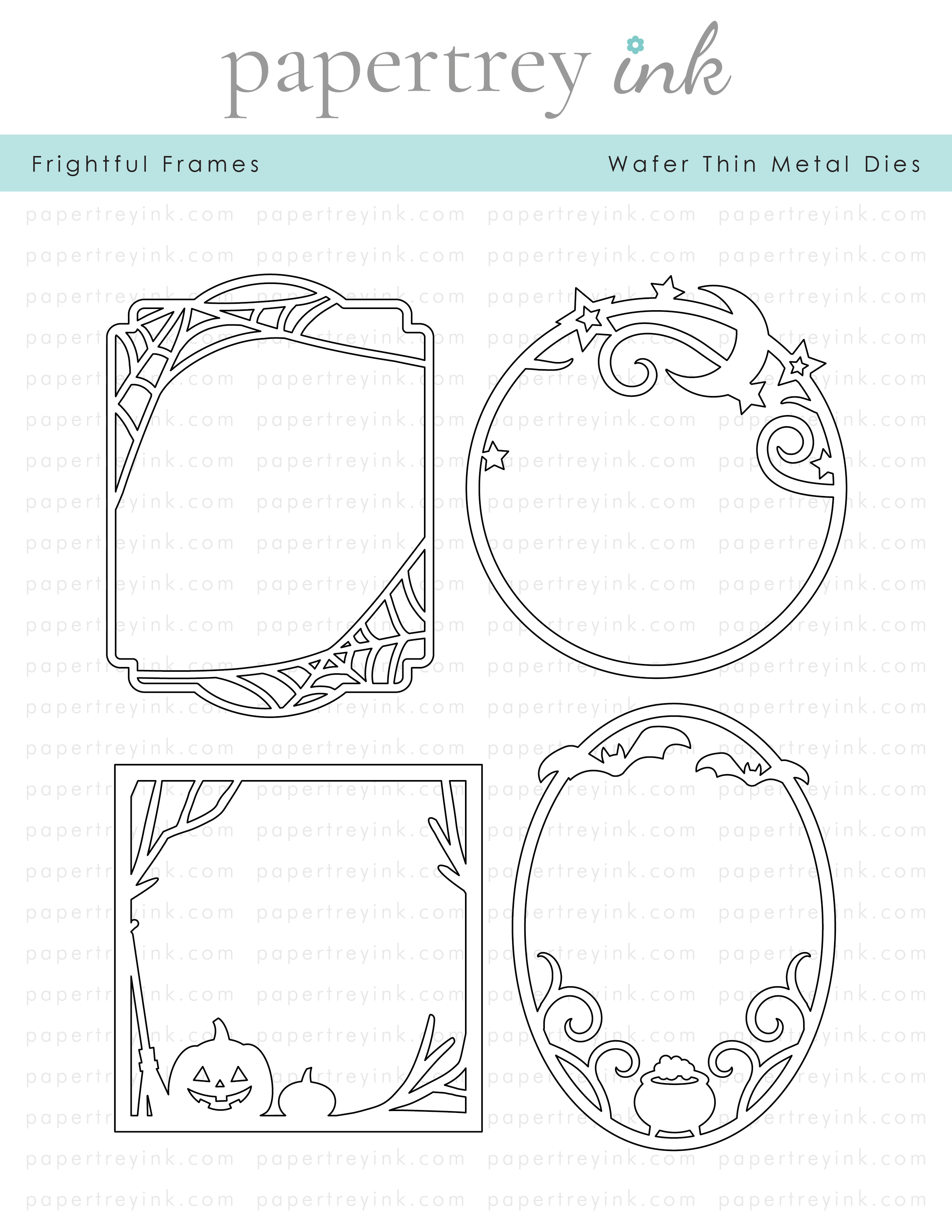 Papertrey Ink - Frightful Frames Die