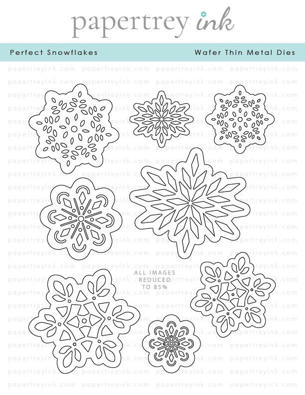 Papertrey Ink - Perfect Snowflakes Die