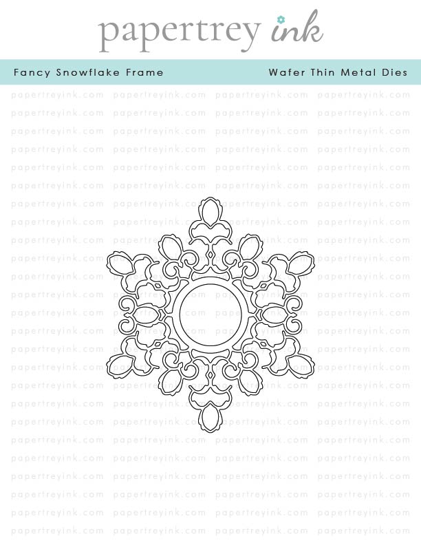 Papertrey Ink - Fancy Snowflake Frame Die
