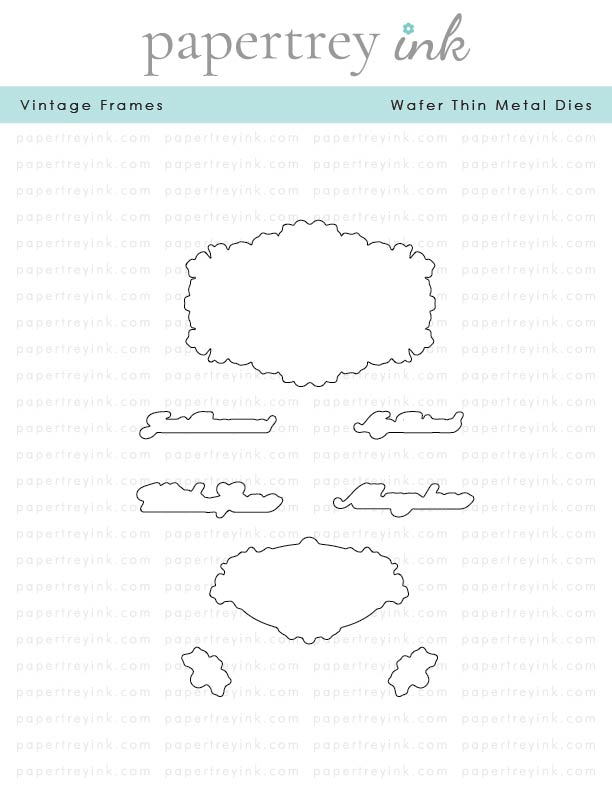 Papertrey Ink - Vintage Frames Die